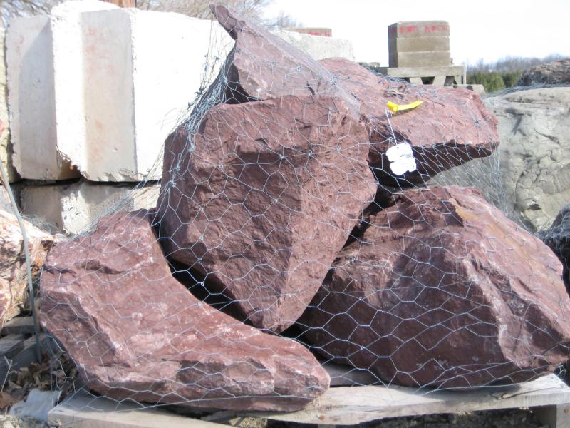 Autumn Red Boulders | Oakshade Nursery & Landscaping Services | South ...
